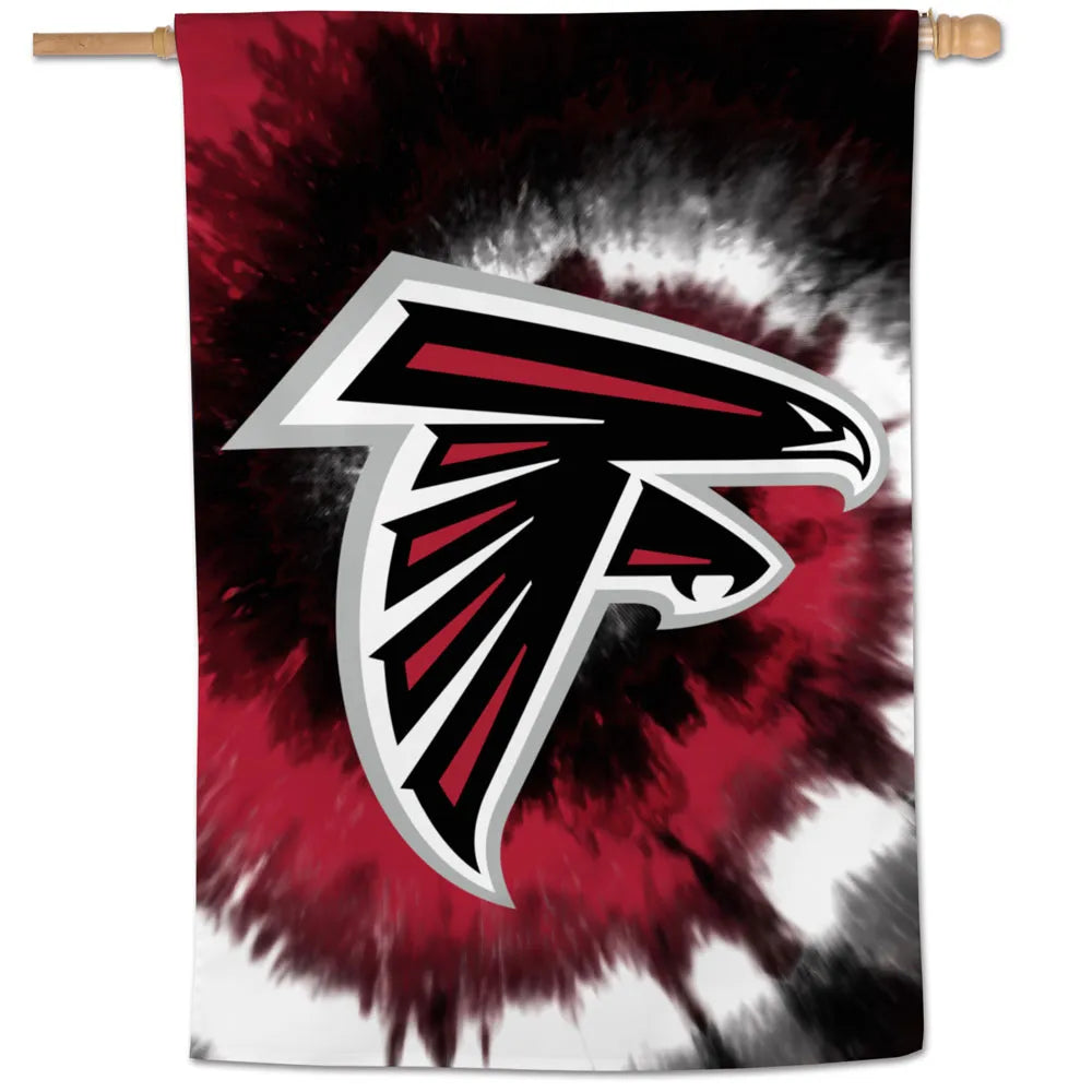 Atlanta Falcons Tie Dye Vertical Flag 28" x 40" | AtlanticCoastSports
