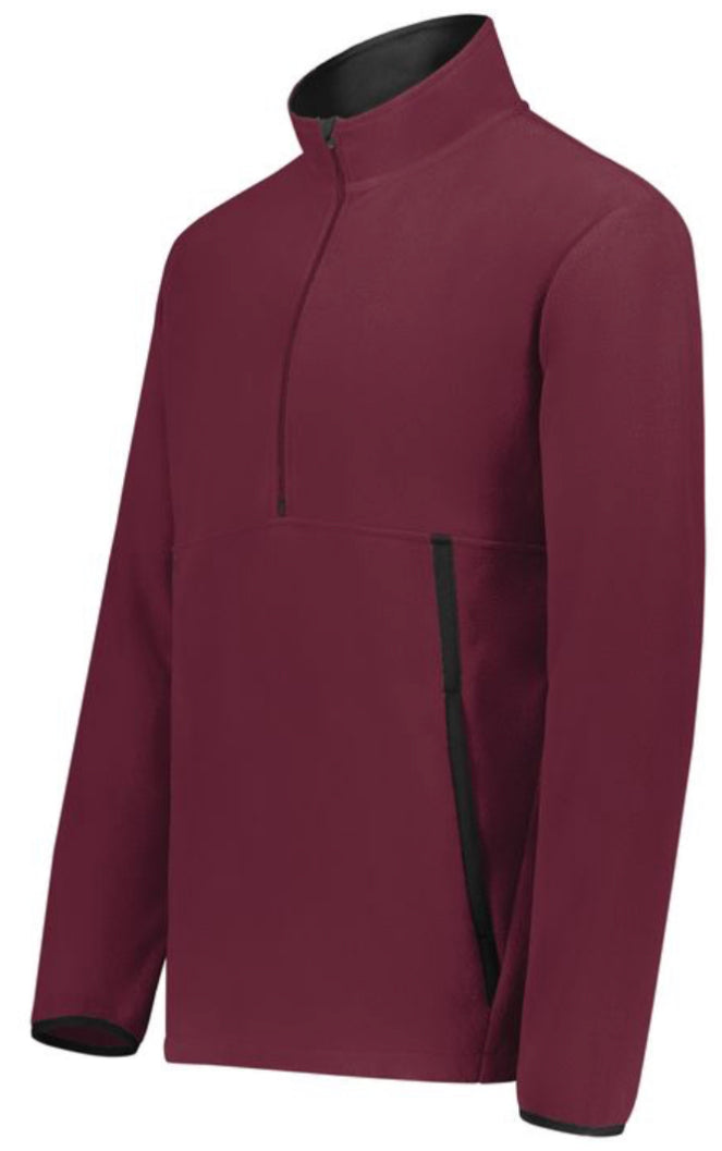 Augusta Sportswear Eco Revive Polar Fleece 1/4 Zip 6855 Embroidered ...