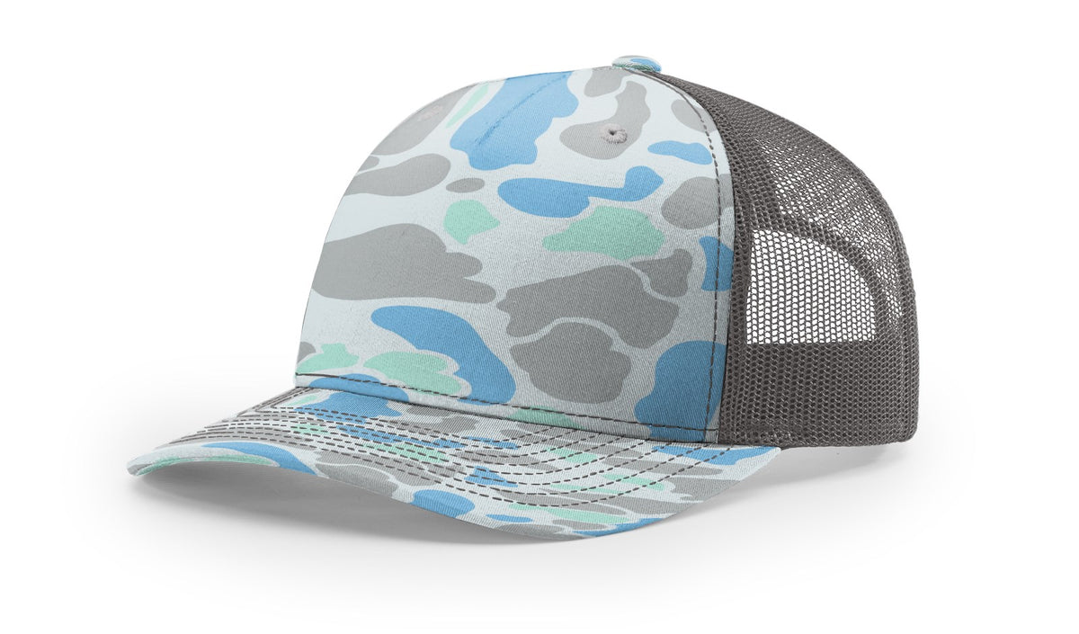 RICHARDSON 112PFP | PRINTED FIVE PANEL TRUCKER | AtlanticCoastSports