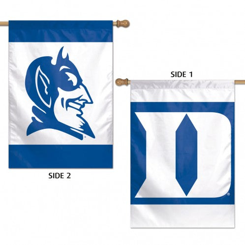 DUKE UNIVERSITY VERTICAL FLAG 2 SIDED 28" X 40" | AtlanticCoastSports