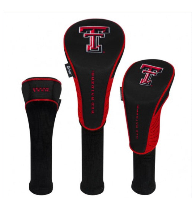 Texas Tech 3 Set Golf Headcover | AtlanticCoastSports