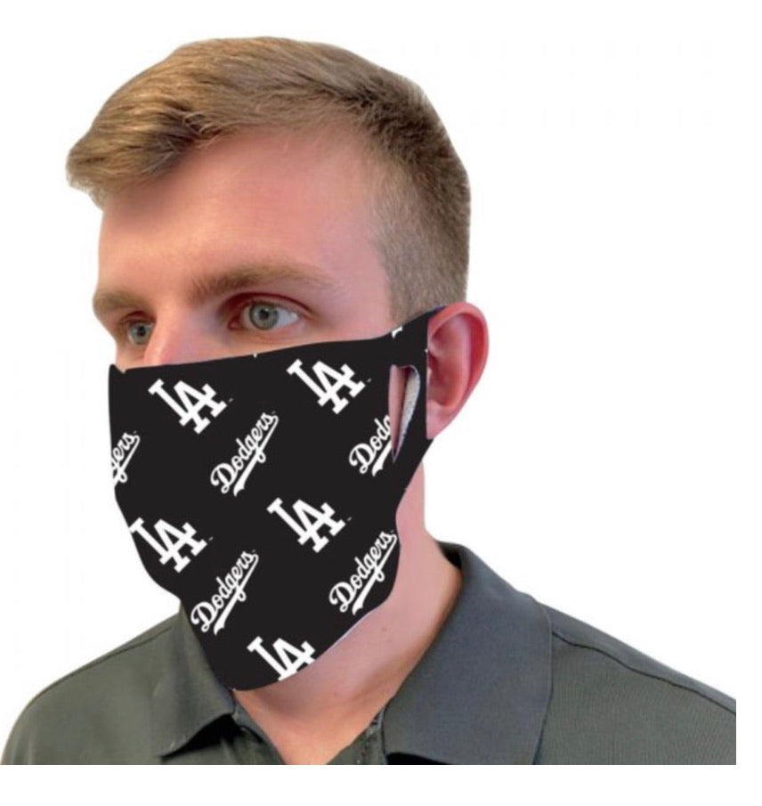 Los Angeles Dodgers 3 Pack of Fan Mask one of each Color ...