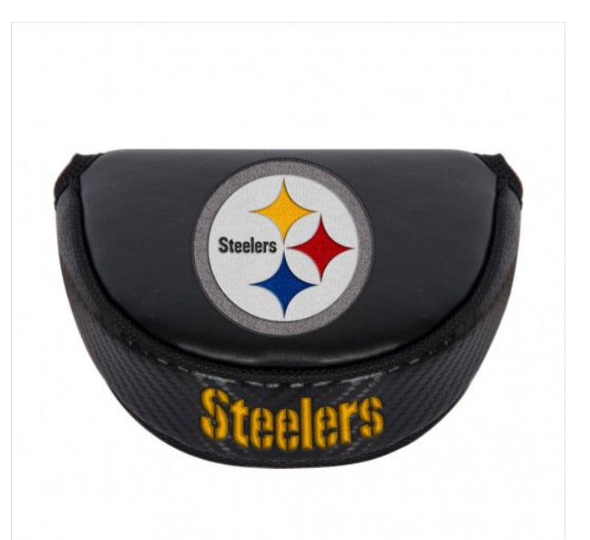 Pittsburgh Steelers Golf Putter Mallet Head Cover | AtlanticCoastSports