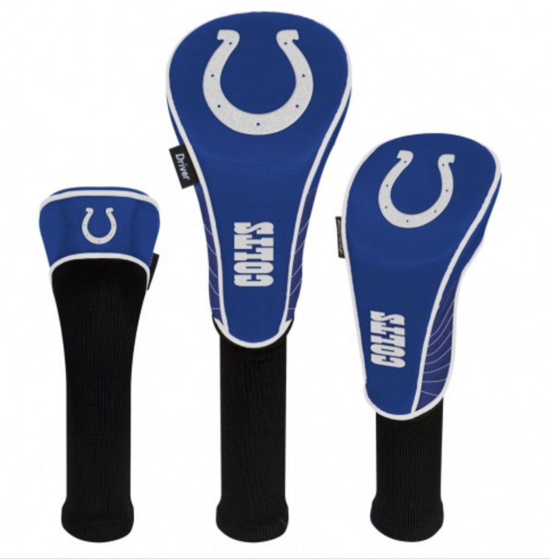 Indianapolis Colts Set of 3 Headcovers | AtlanticCoastSports